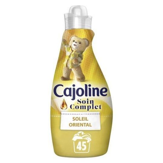 LOT DE 5 - CAJOLINE - Soleil Oriental Adoucissant Liquide 45 lavages ...