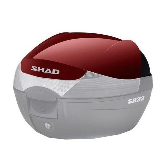 Couvercle Shad SH 33 - rouge - TU - Cdiscount Auto