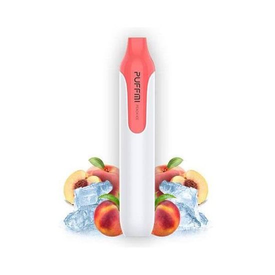 Cigarette électronique jetable Vaporesso Puffmi Peach Ice 10mg ...