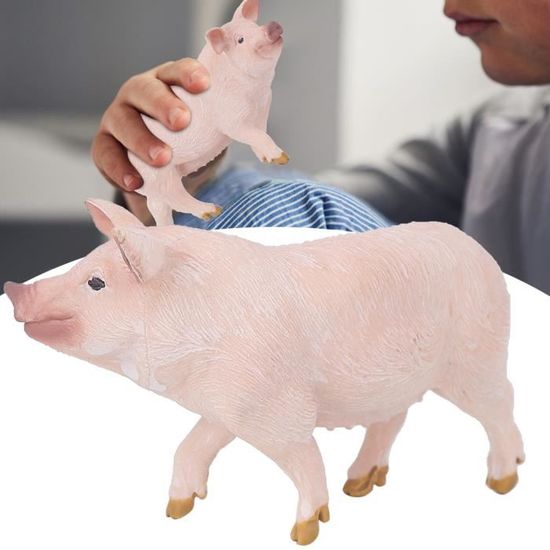 Jouet modèle animal - VVIKIZY - Cochon - PVC non toxique - Éducatif ...