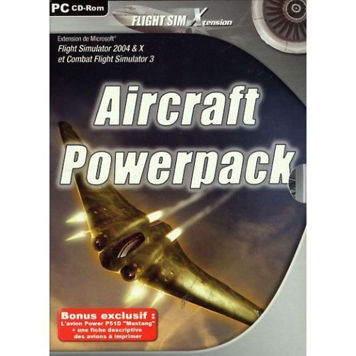 AIRCRAFT POWERPACK / PC CD-ROM - Cdiscount Jeux vidéo