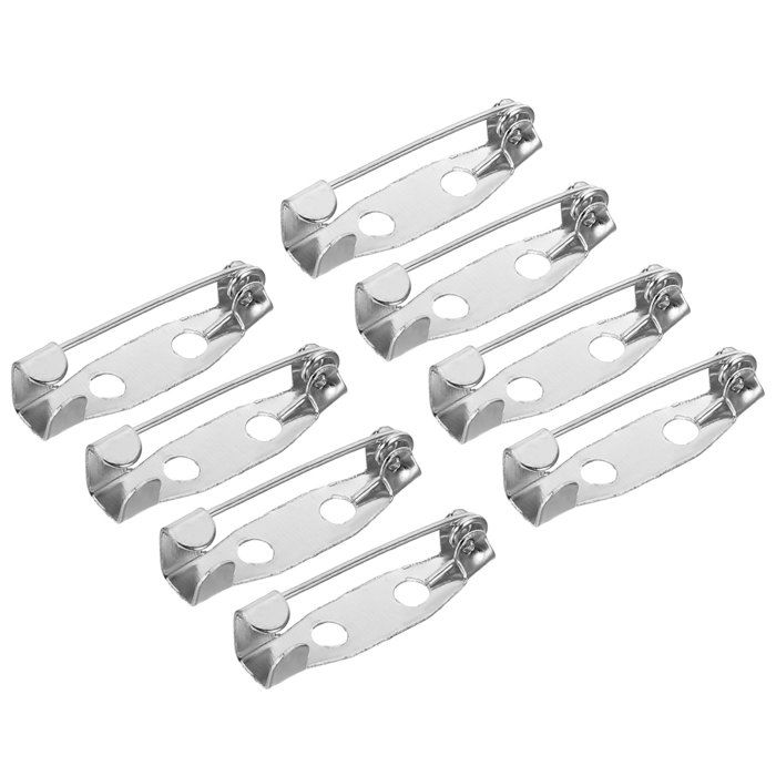 Trombone SOURCING MAP 50pcs Sécurité Barre Épingles 20mm Trombone ...
