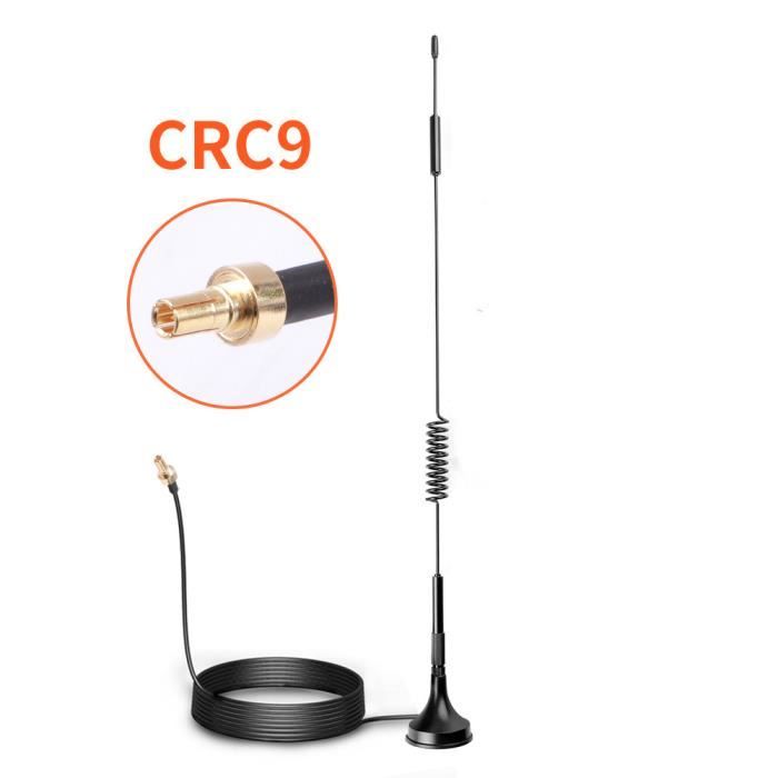 CRC9 - Antenne magnétique de persévérance, 2G, 3G, 4G, TS9 CRC9 SMA, Connecteur mâle, 700 ...
