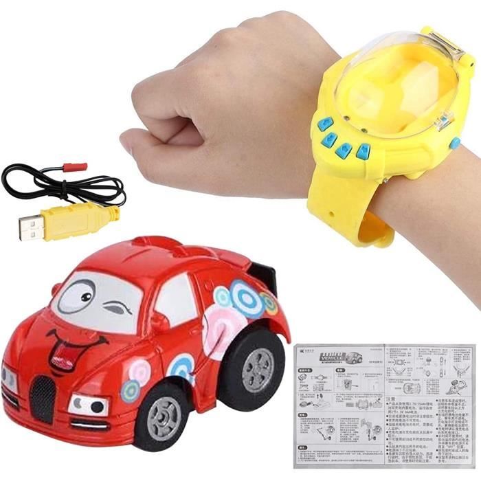 Montre Jouet de Voiture télécommandée, Mini Voiture télécommandée de Charge USB, Voiture de ...