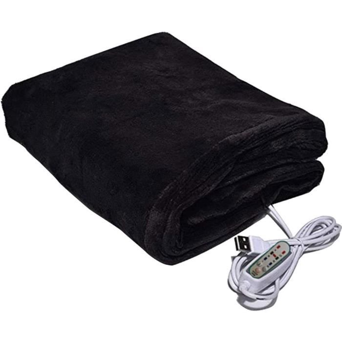 Plaid chauffant - Couverture électrique Châle de chauffage électrique ...