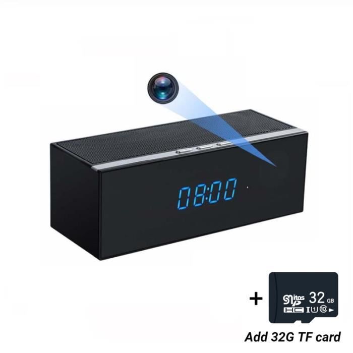 Caméra miniature,Mini caméra 1080P HD, wi-fi, Bluetooth, haut-parleur ...