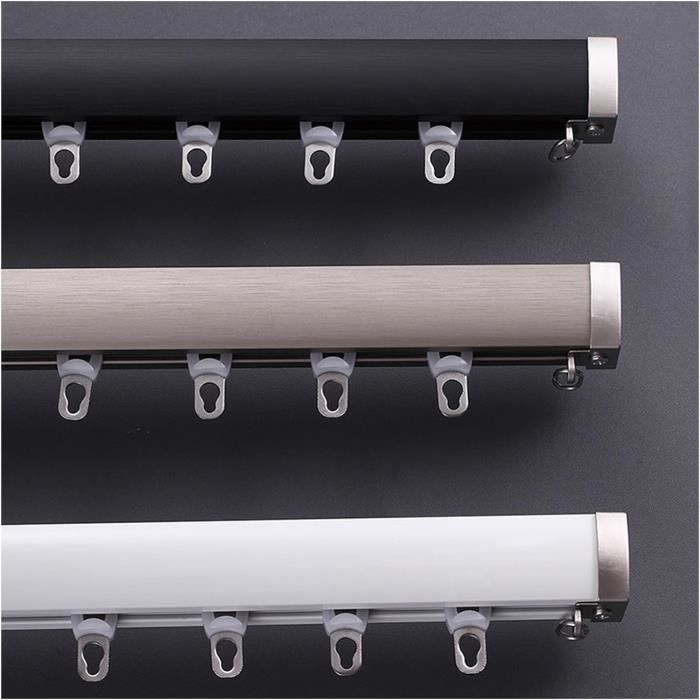 Système De Rail De Rideau En Aluminium, Tringle À Rideaux, Rail Pour ...