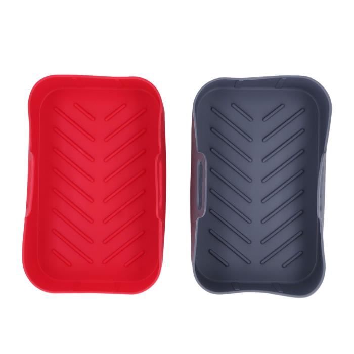 Pot De Friteuse En Silicone Réutilisable 2 Pièces Friteuse Silicone Pot ...