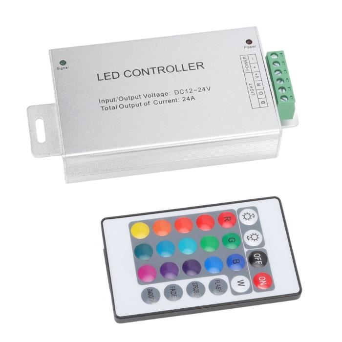 Duokon Télécommande à bande lumineuse LED Télécommande IR Module de ...