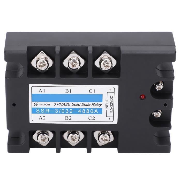 Relais statique triphasé - MOH - SSR-3/032-4880A - 480V - 80A ...