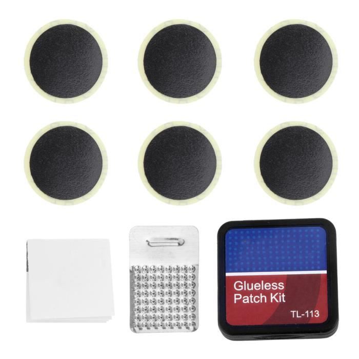 EJ.life Patch de vélo sans colle Correctifs de pneu sans colle pour ...