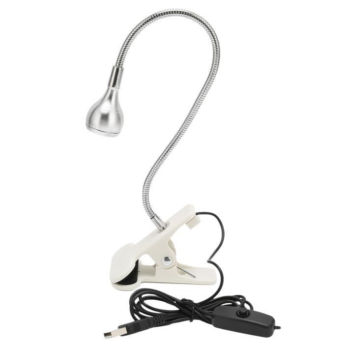 Lumière de col de cygne USB 3W DC3‑5V 360 degrés Flexible LED col de ...