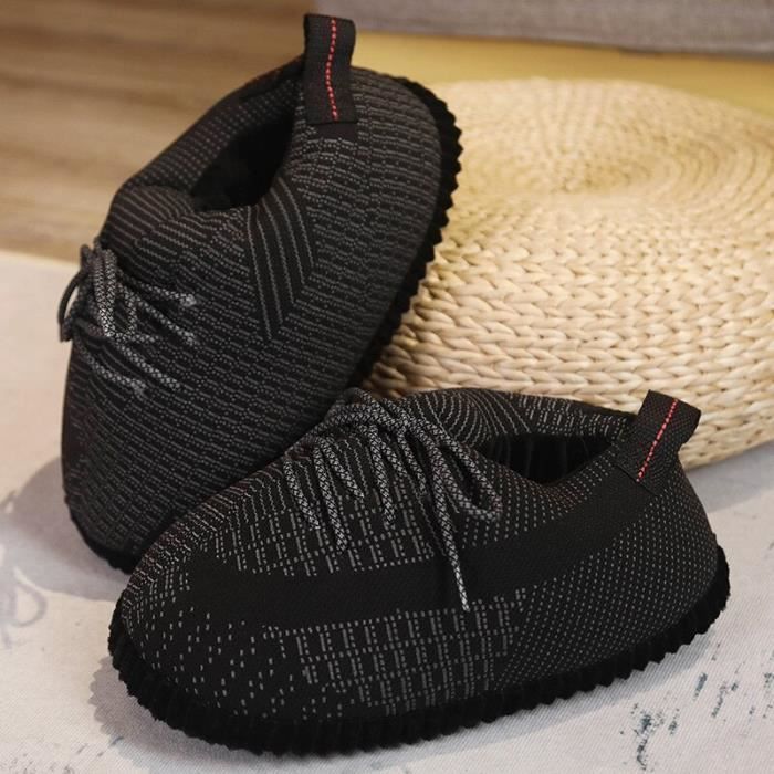 Chausson,Pantoufles pour hommes et femmes, pantoufles de maison, pour ...