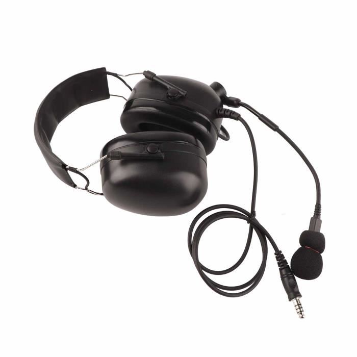 Casque D'Écoute Robuste Casque Radio, Casque Antibruit Robuste Avec U94 ...