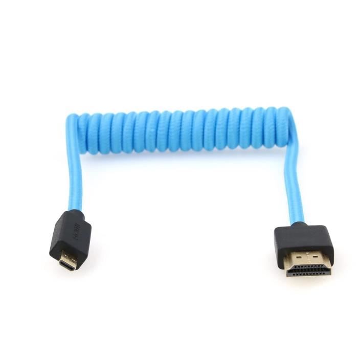 Câble 8K Micro Hdmi Vers Hdmi 2.1 Pour Blackmagic Pocket Cinéma Caméras ...