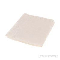 Toile de protection - SILVERLINE - 100% coton sergé - 3,6x2,7m - Blanc ...