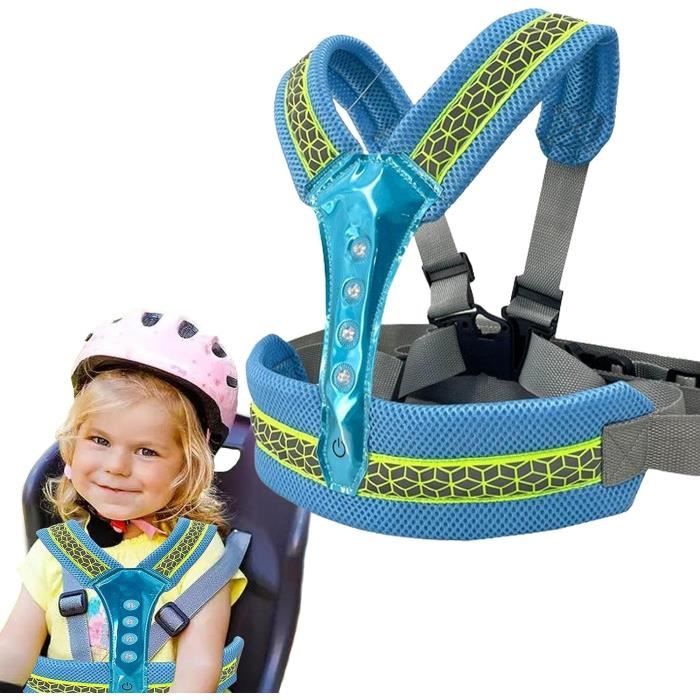 Harnais Moto Enfant Réglable,Ceinture De Sécurité Pour Harnais De Moto ...