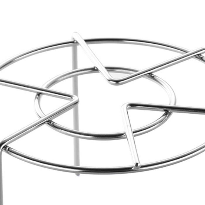 Support de cuisson à la vapeur en acier inoxydable Grille de Cuisson à la Vapeur en Acier ...