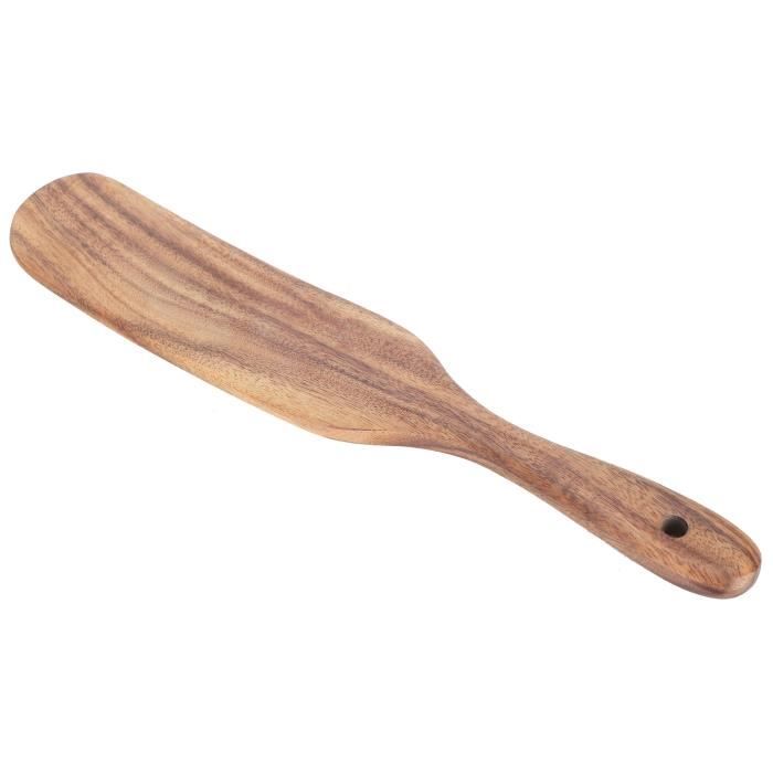 Spatule en bois - JIE - 29x5.5 cm - Bois naturel - Confortable et ...