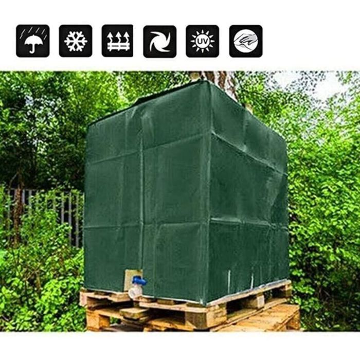 Bche pour Cuve 1000L IBC, Bche de Rservoir d\'eau Couvercle de ...