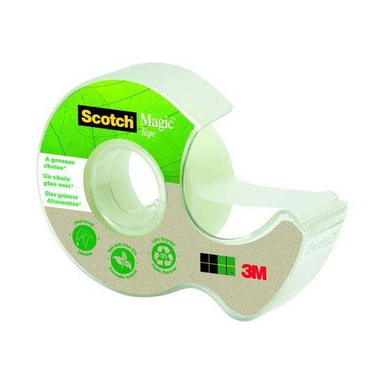 Scotch Magic 900 A Greener Choice Distributeur avec ruban de bureau ...