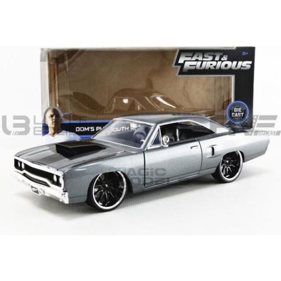 Voiture Miniature de Collection - JADA TOYS 1/24 - PLYMOUTH Road Runner ...