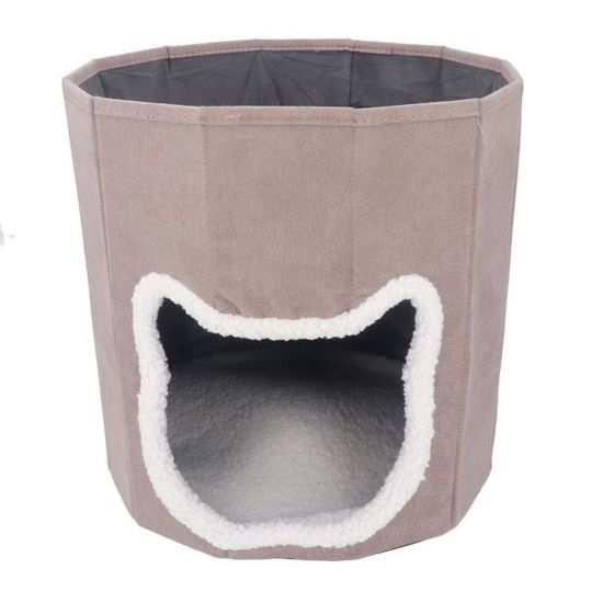 Maison pour chat - minifinker - 2 Couches - Pliable - Douillet ...