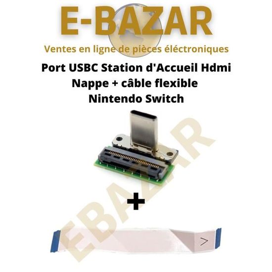 Port USBC de Station d'Accueil Hdmi dock Type C pour Nintendo Switch ...