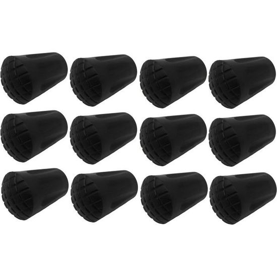 12 Pièces - 6 Paires Embouts Pour Bâtons De Marche Nordique - Tampons D ...