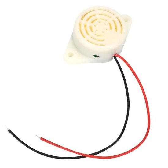 5 pièces buzzer DC 3-24V 95dB alarme de sonnerie active bip continu ...