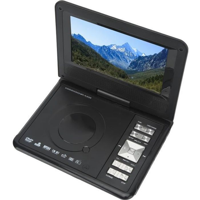 Ashata lecteur DVD d'appui-tête de voiture Lecteur DVD portable 1080P ...