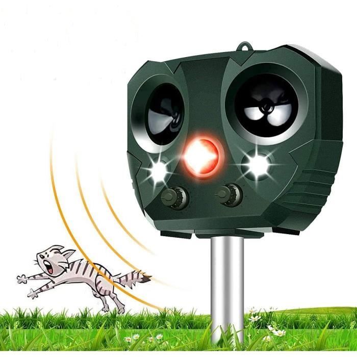 Répulsif Chat Ultrason Répulsif pour Chat pour Jardin - Répulsif à ...