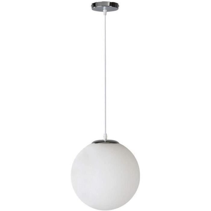 Lustre Forme De Boule Lustre Personnalité Créative Lustre En Verre ...