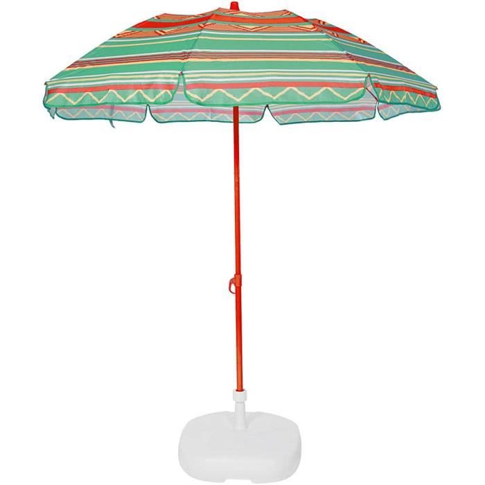 Folding Parasol pour Plage Jardin Terrasse Piscine, Pliant et Léger ...