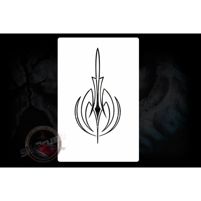 Pochoir pinstriping pochoirs[1303] - Cdiscount Bricolage