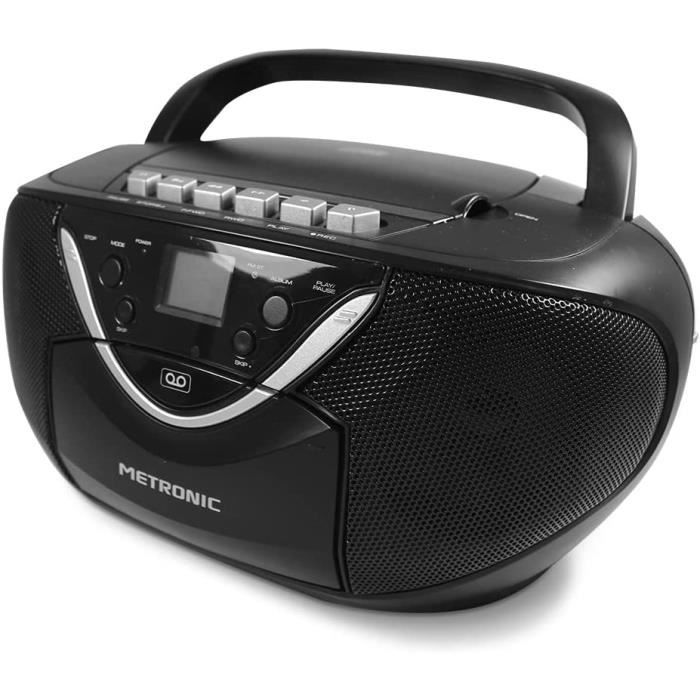 Radio CD MP3 avec Lecteur Enregistreur Cassette A74 - Cdiscount TV Son ...