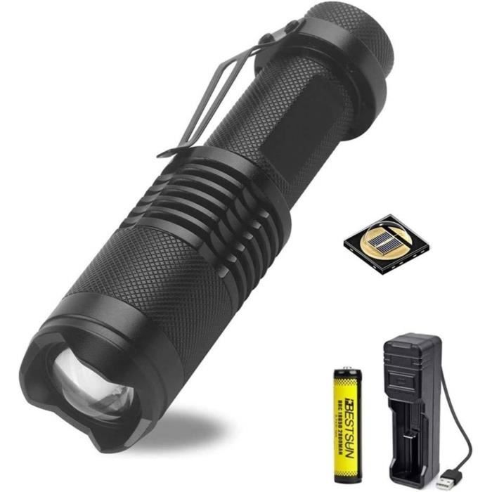 Torche Ir 850Nm, Mini Lampe De Poche De Chasse Infrarouge Led Zoomable ...