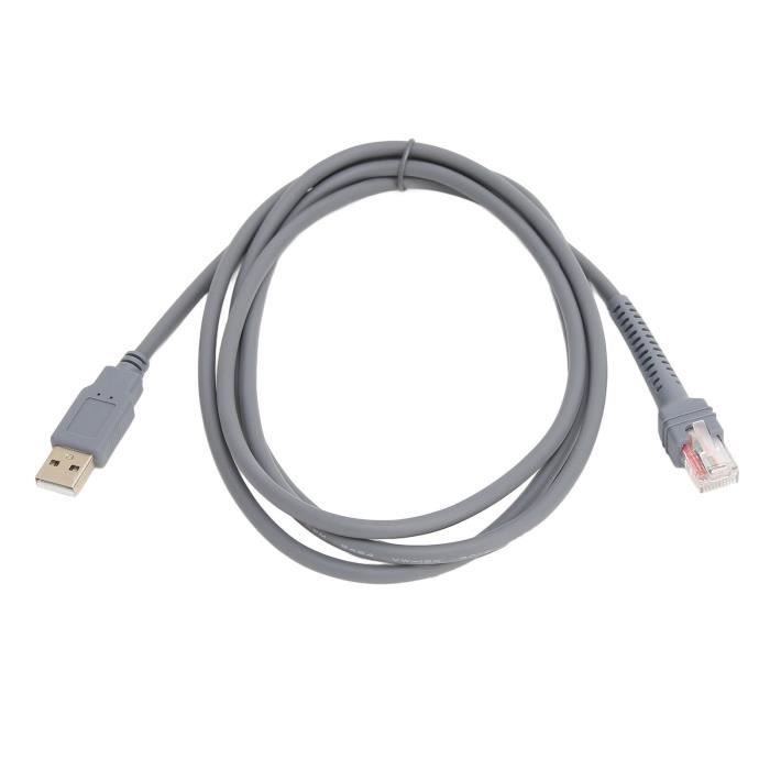 Fdit câble LS2208 Câble de scanner de codes à barres câble de ...