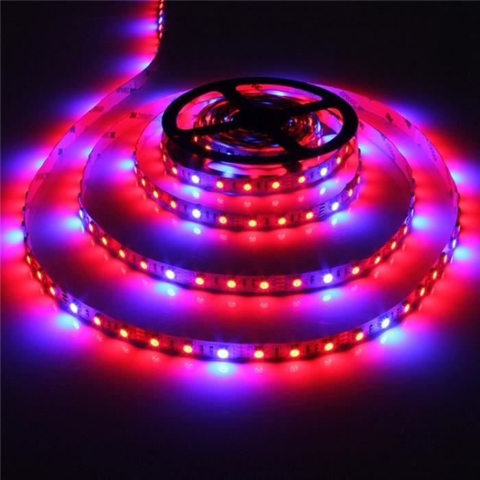 ECLAIRAGE,500cm lampe LED 5050 à spectre complet 45M éclairage de ...