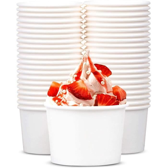 Vaisselle Jetable - Limics24 - Carton Universel Écologique Pla Glaces ...