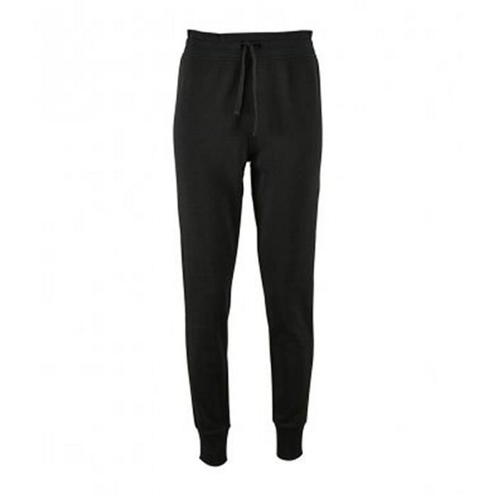 Pantalon de jogging femme SOLS JAKE - Ceinture côtelée - Poche arrière ...