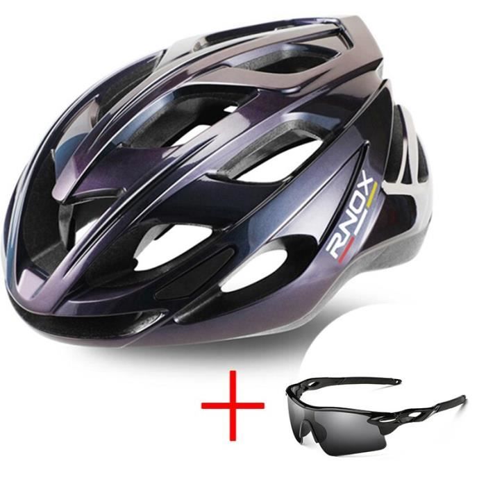 Casque de vélo de route vtt rouge - Marque - Modèle - Sport - Triathlon ...