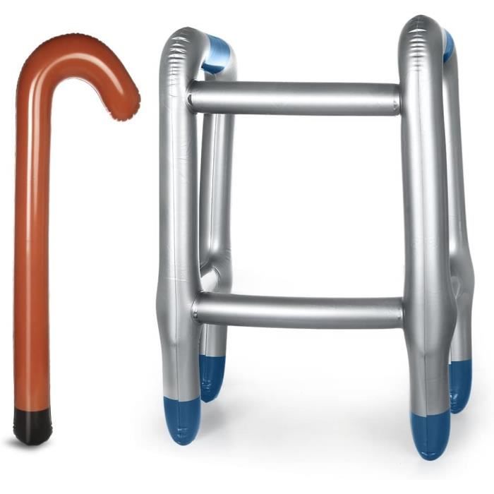 Marcheur Gonflable, Déambulateur Gonflable, Canne de Marche Gonflable ...
