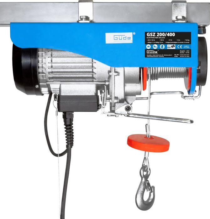 Palan électrique GSZ 200/400.[Z1229] - Cdiscount Bricolage