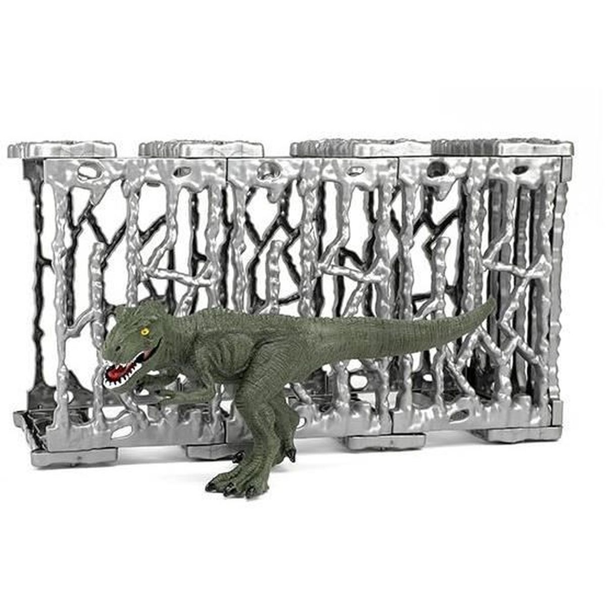 Toi-toys - Le monde des dinosaures - T-rex en cage - Cdiscount Jeux ...