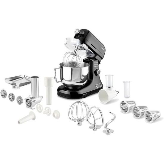Robot Culinaire Catler KM8013 Moteur 1200W,Balance Intégrée,6 Vitesses ...