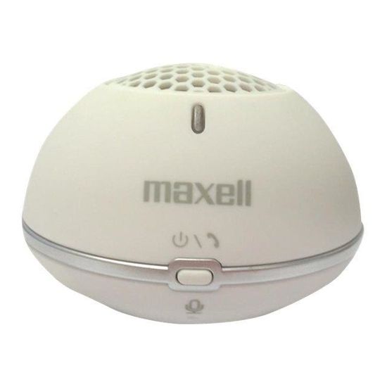 AR0371 - MAXELL - MXSP BT01 White - 861033 - Cdiscount TV Son Photo