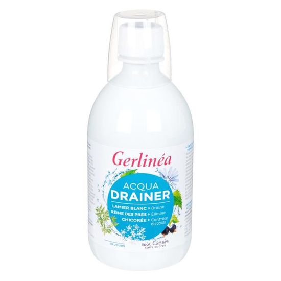 GERLINEA Boisson à reconstituer Acqua Drainer - 500 ml - Cdiscount Au ...