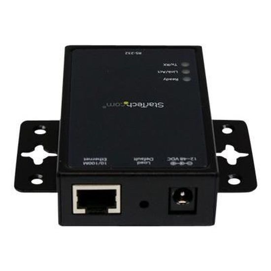 Convertisseur RS232 sur IP - STARTECH - NETRS2321P - 1 port - Ethernet ...