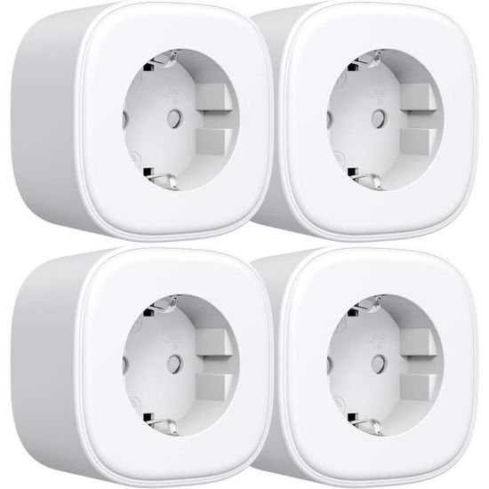 Prise Connectée (Type F), Prise Intelligente Compatible Avec Alexa Et ...